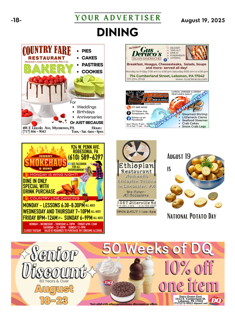 The Current Issue – YOUR ADVERTISER